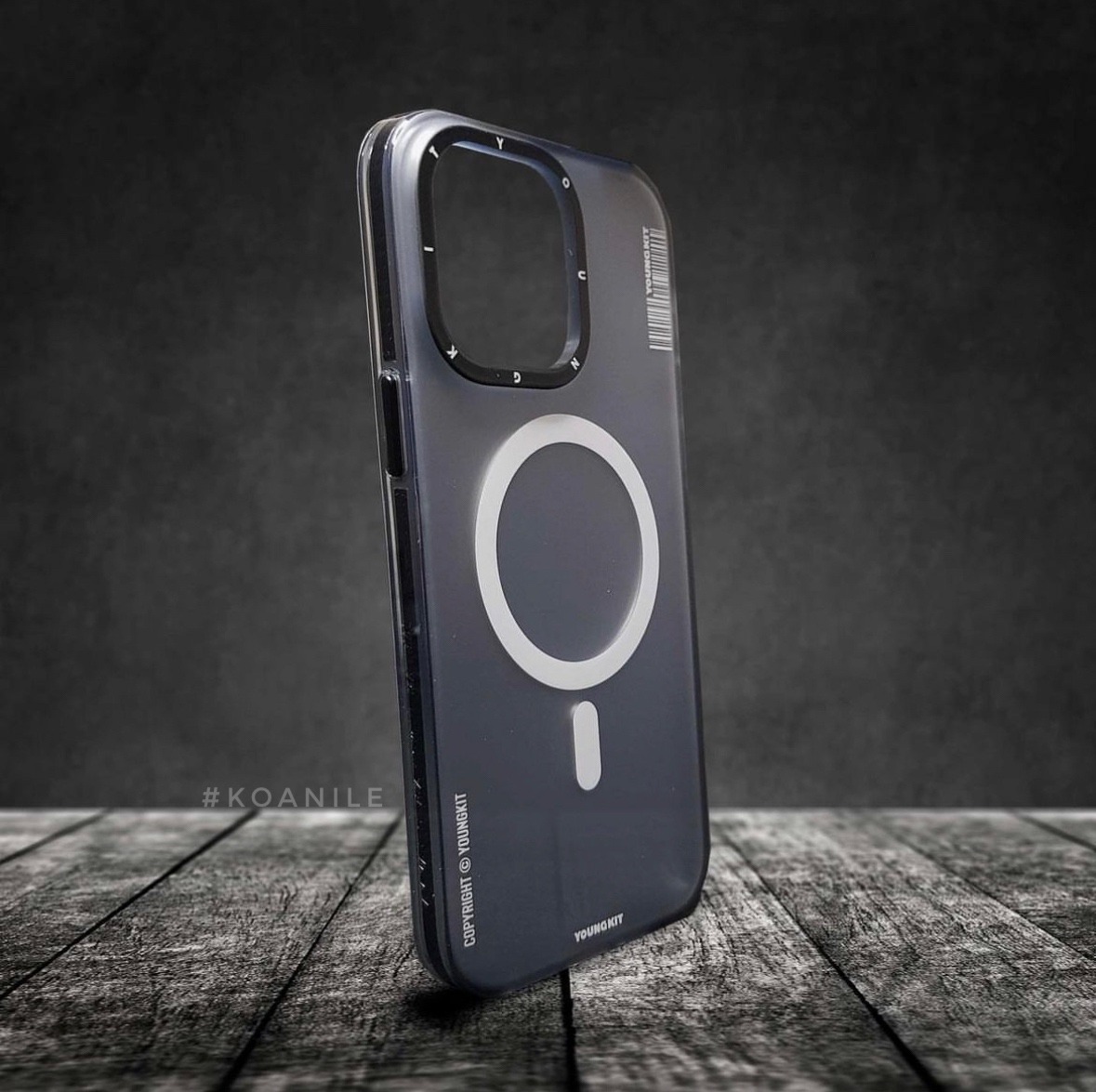 iPhone 15 Pro Max Magsafe Case - Jane Sand Matte Texture | Koanile ...